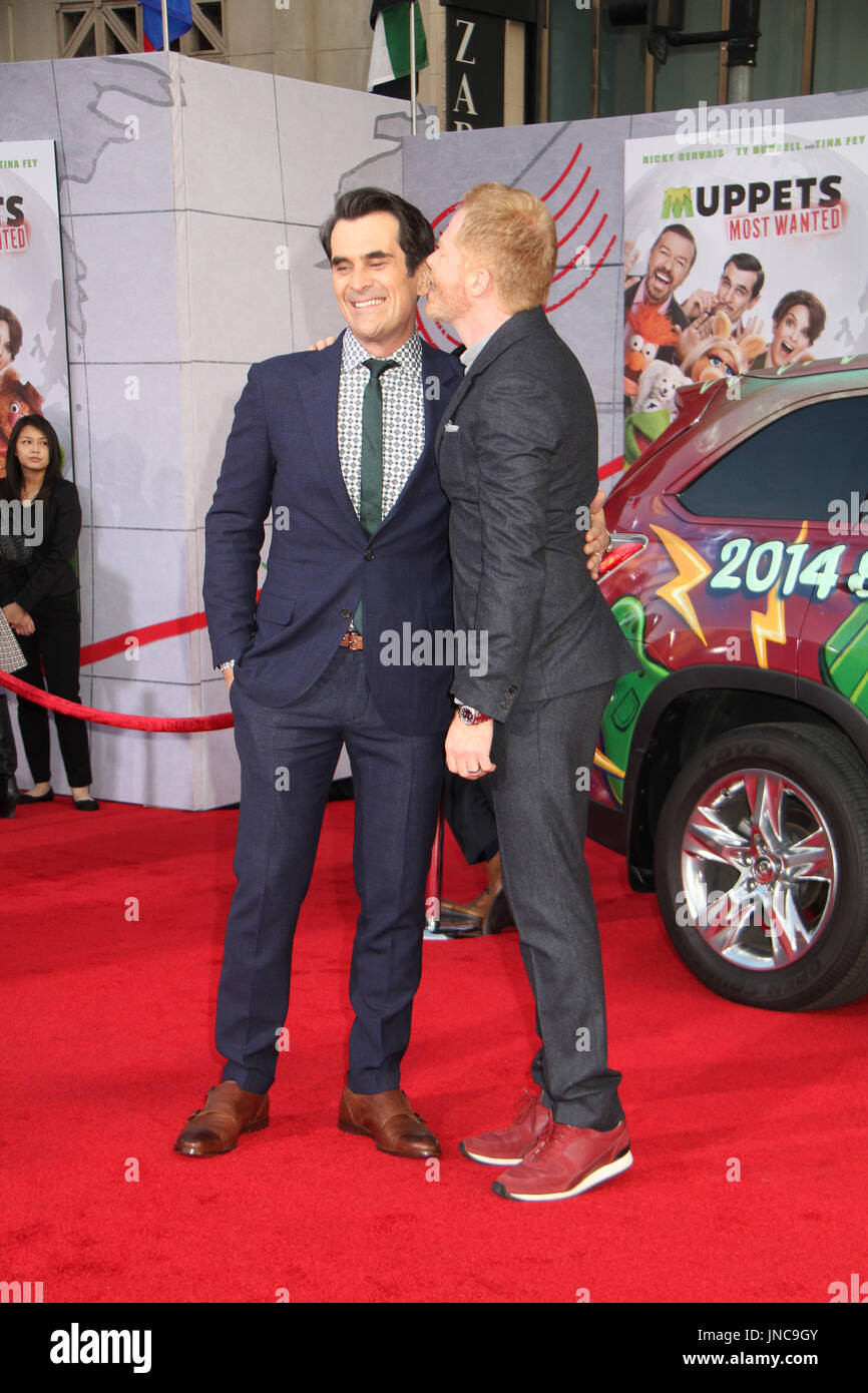 Ty Burrell, Jesse Tyler Ferguson 03/11/2014 The World Premiere of ...
