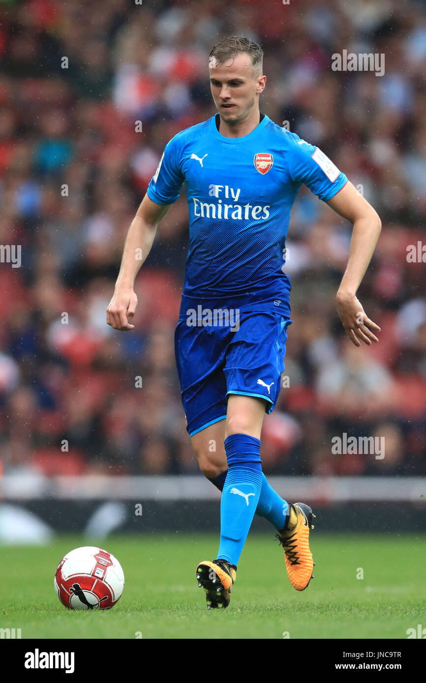 Arsenal's Rob Holding Stock Photo - Alamy