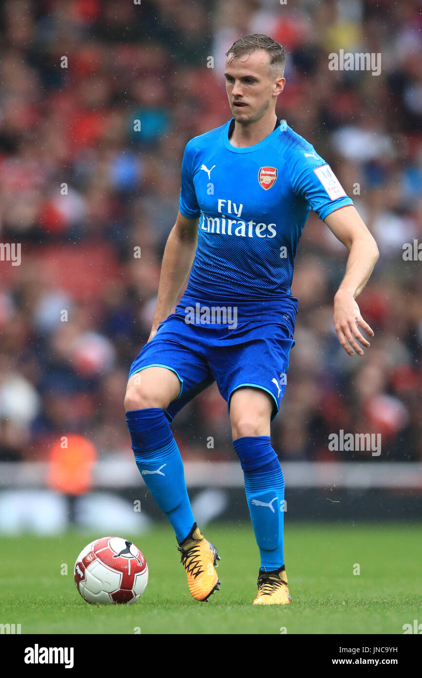 Arsenal's Rob Holding Stock Photo - Alamy