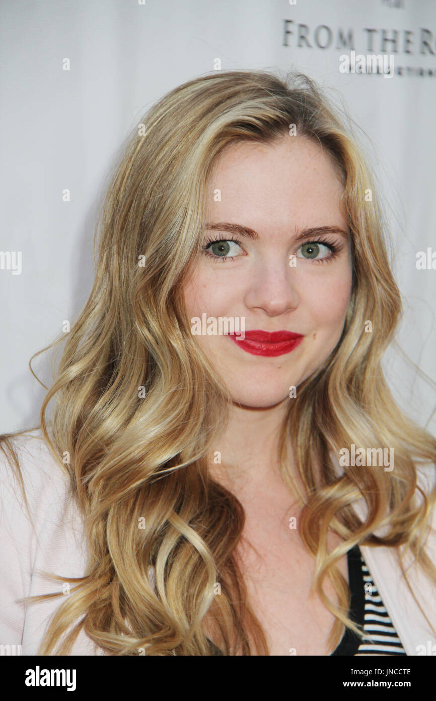 Caitlin Custer 04/23/2014 VIP Screening "From The Rough" held at ...