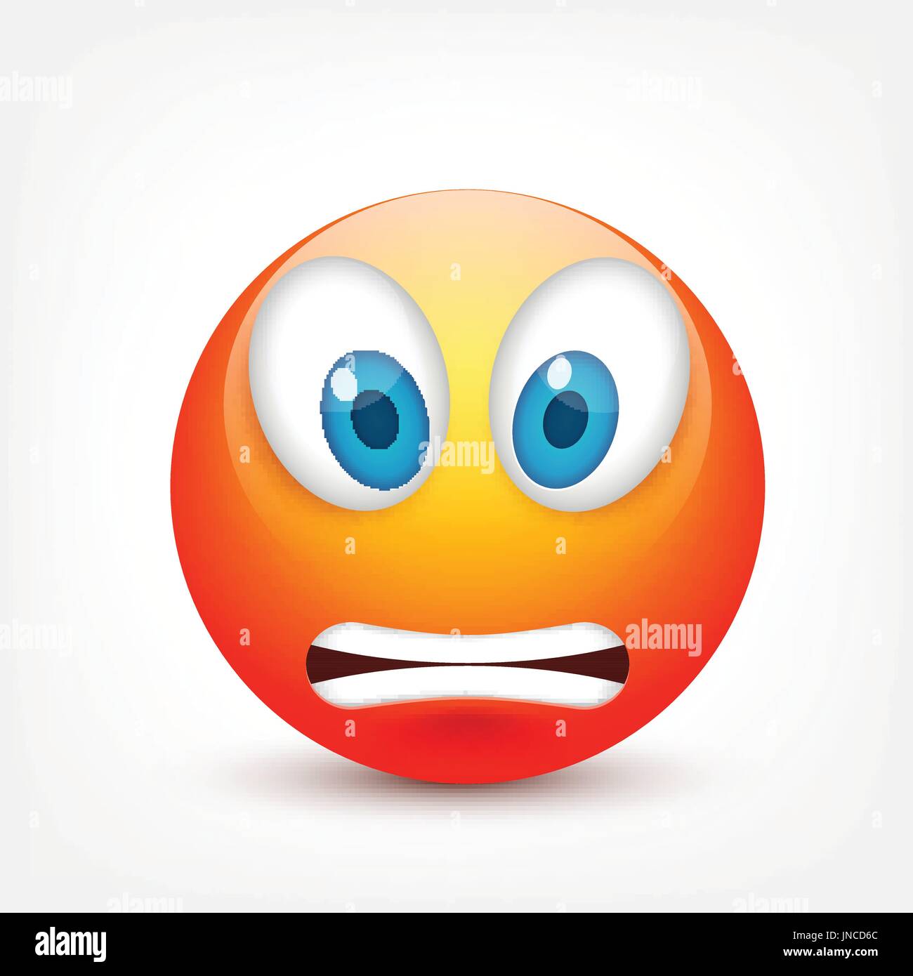 Angry Smiley Face Animation