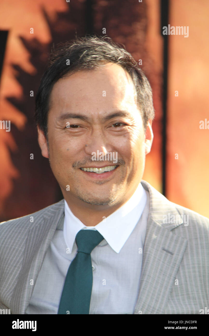 Ken Watanabe 05/08/2014 Los Angeles premiere of "Godzilla" held at ...