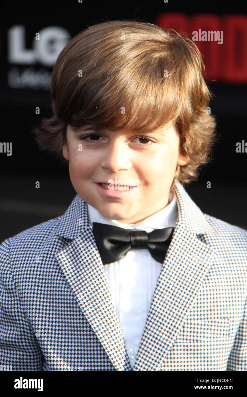Carson Bolde 05/08/2014 Los Angeles premiere of "Godzilla" held at ...