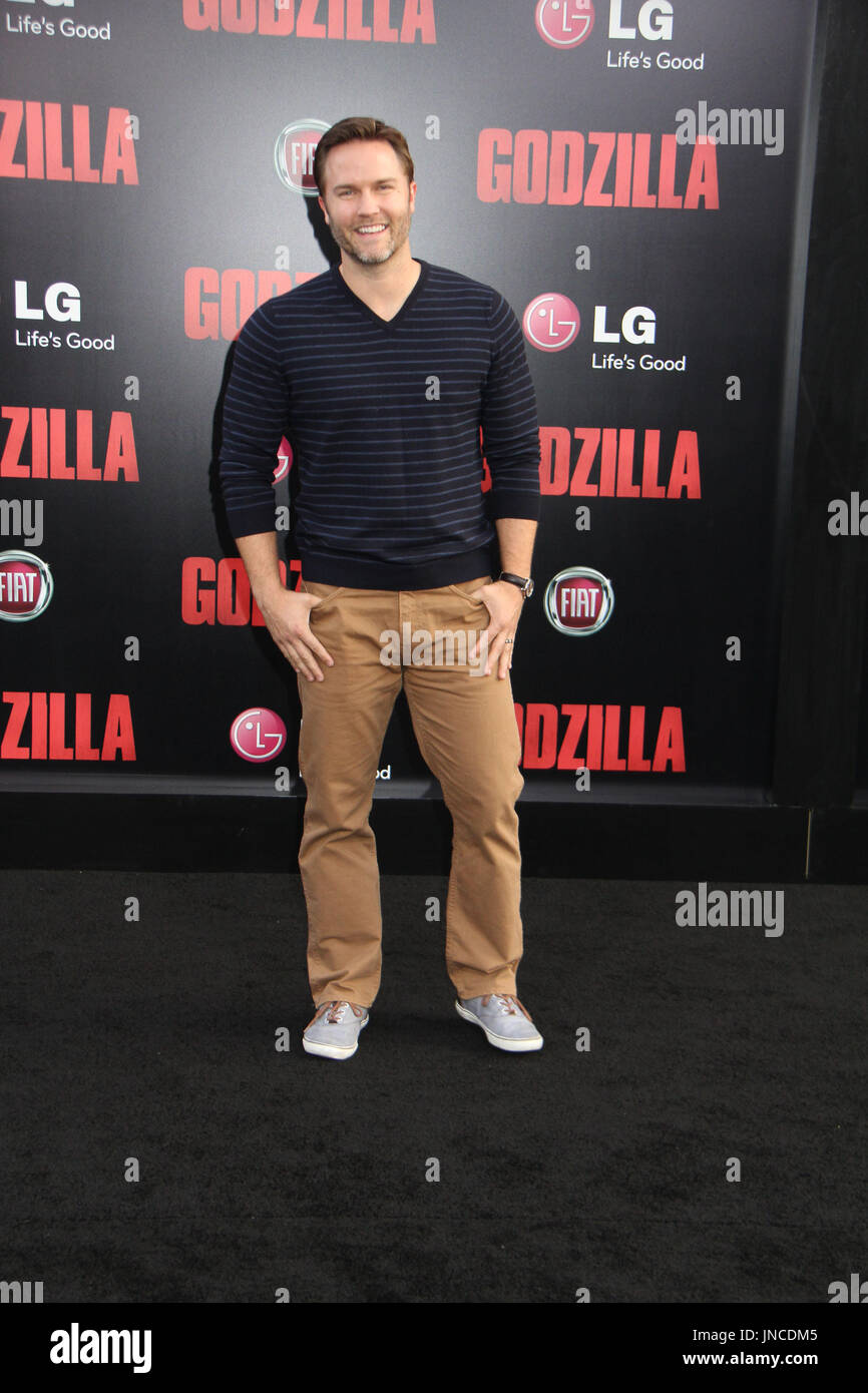 Scott Porter 05/08/2014 Los Angeles premiere of "Godzilla" held at ...