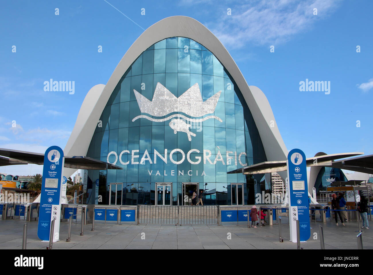 Oceanografic in Valencia, Spain Stock Photo - Alamy