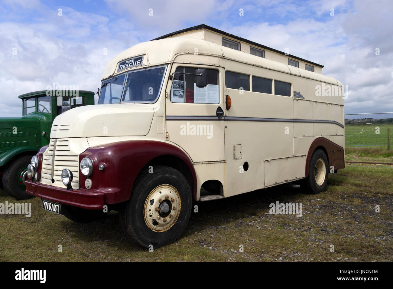 Leyland Comet Mine Rescue Vehicle Stock Photo - Alamy