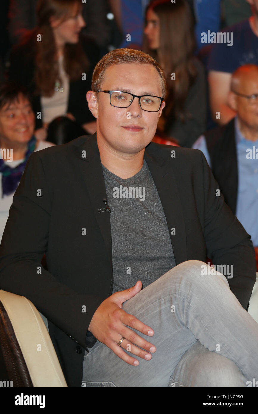 Markus Lanz Talkshow Studio Stahltwiete High Resolution Stock ...