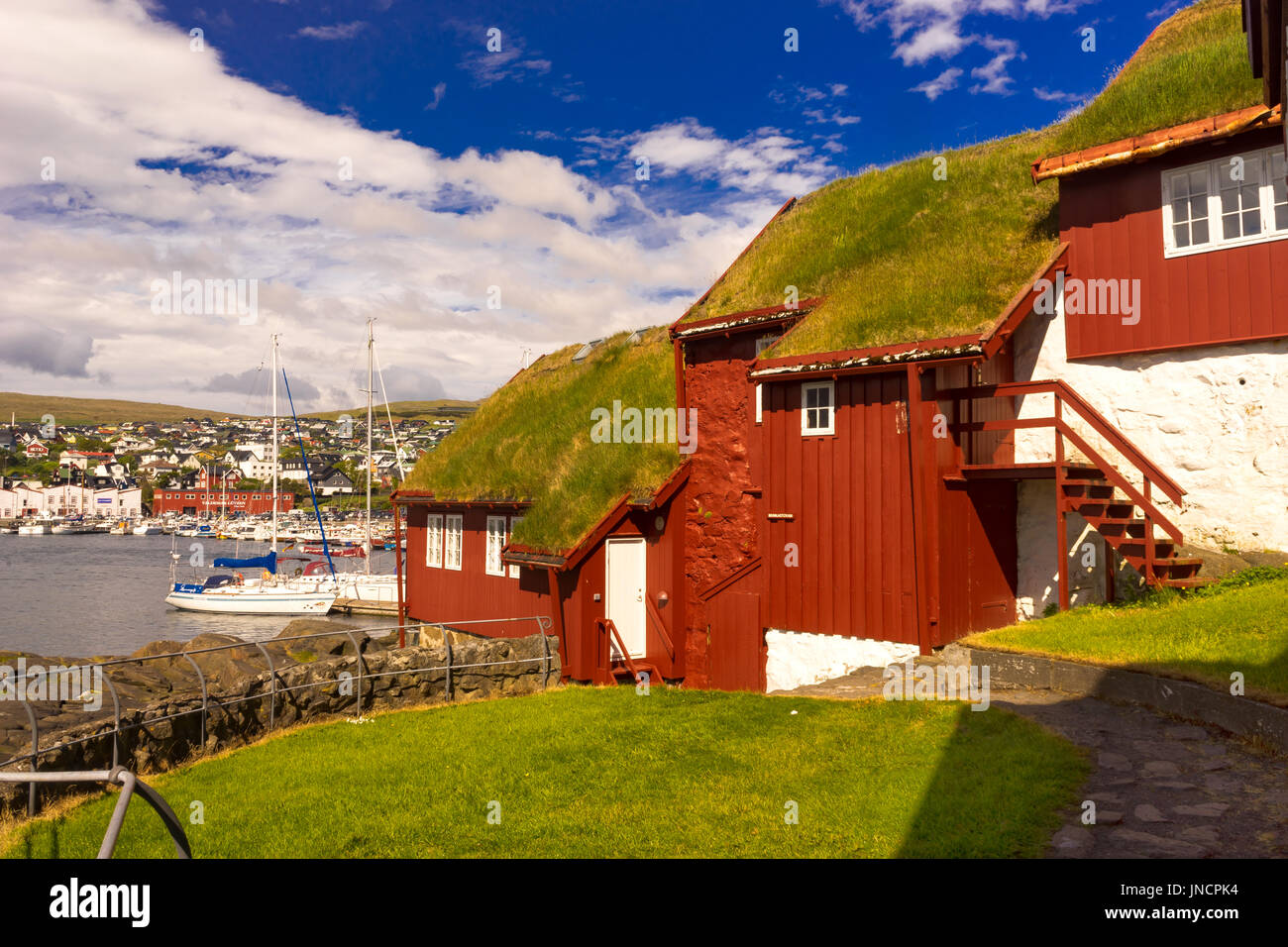 Tinganes, Torshavn, Faroer Islands Stock Photo - Alamy