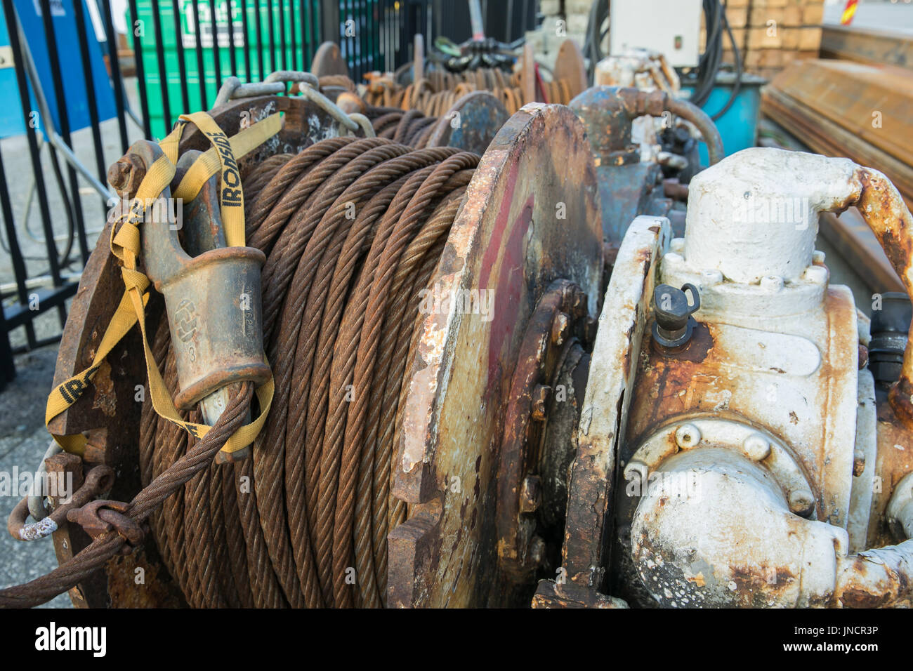 Rope drum hi-res stock photography and images - Alamy