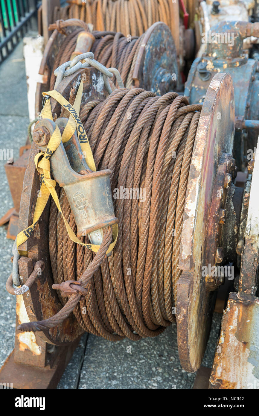 Rope drum hi-res stock photography and images - Alamy