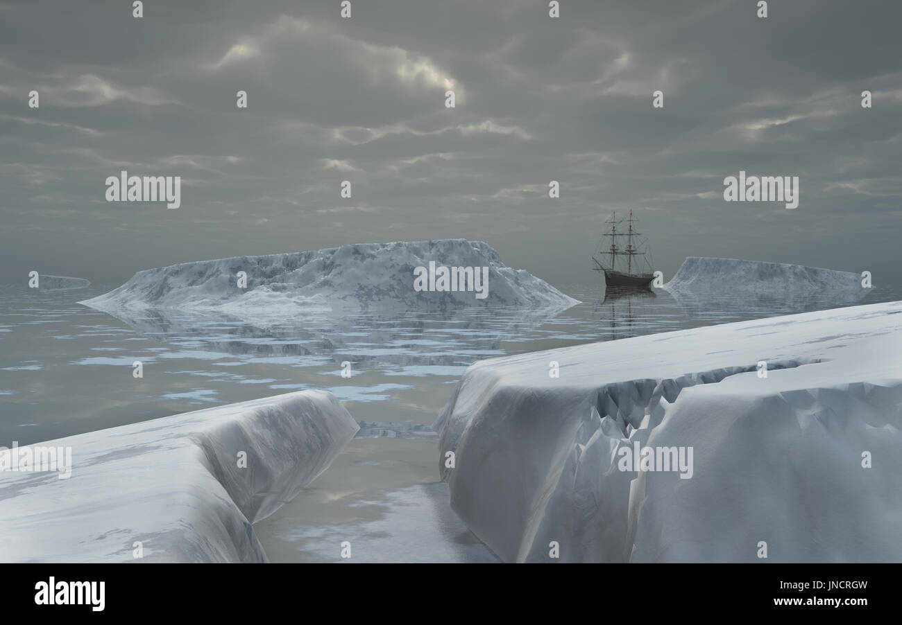 Iceberg below water hi-res stock photography and images - Alamy
