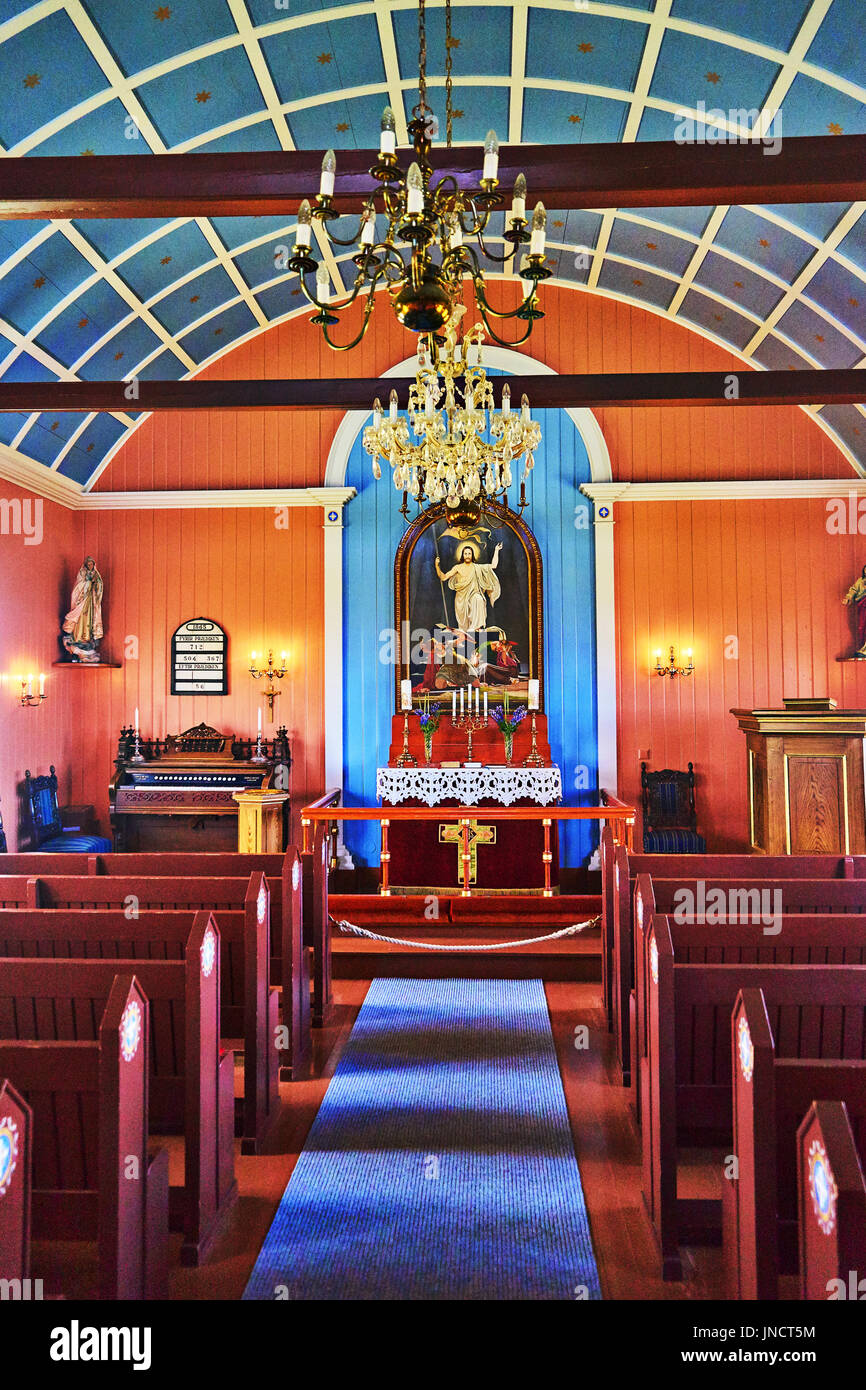 Iceland selvogur strandarkirkja church hi-res stock photography and ...