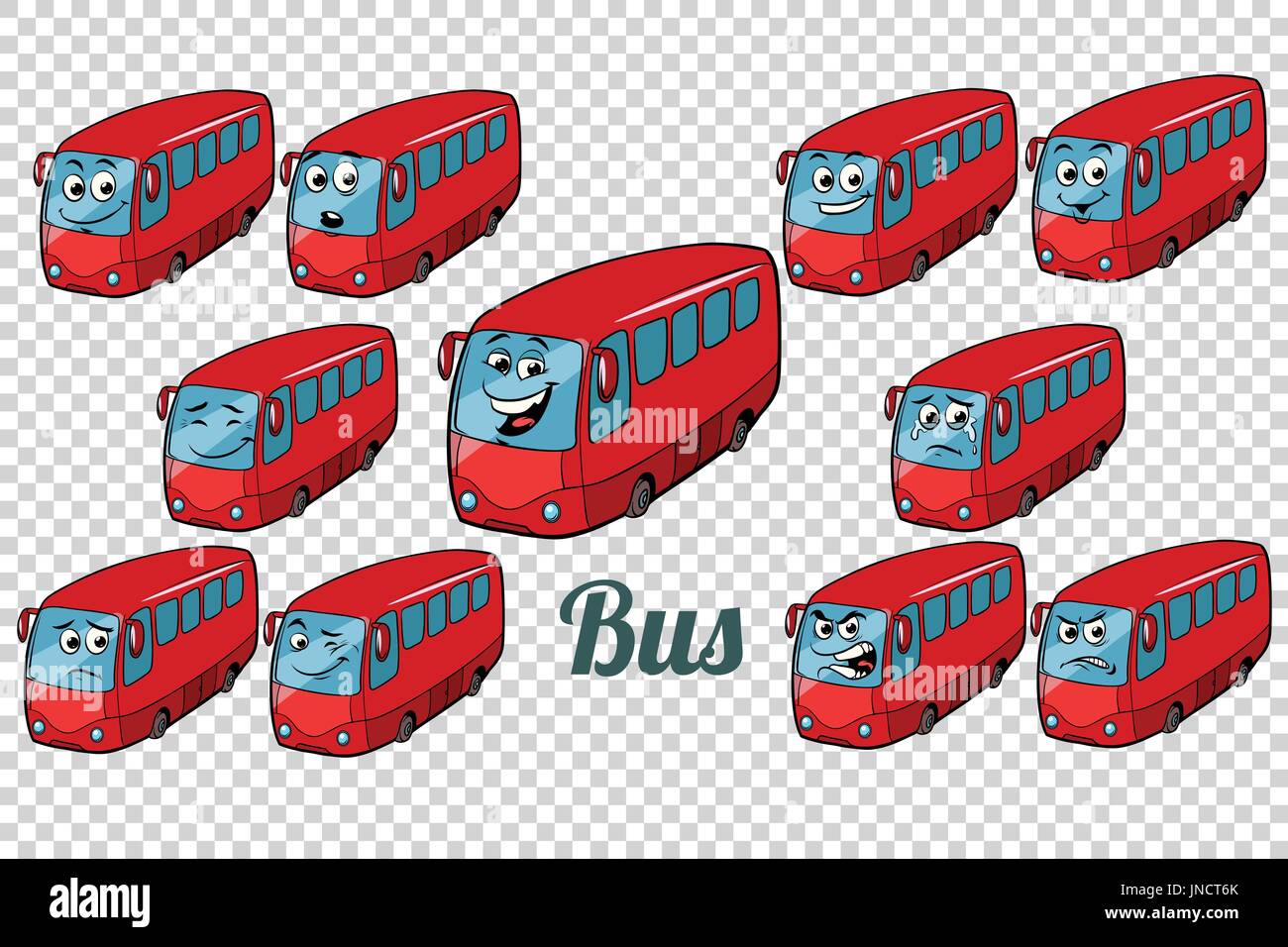 Bus eyes Stock Vector Images - Alamy