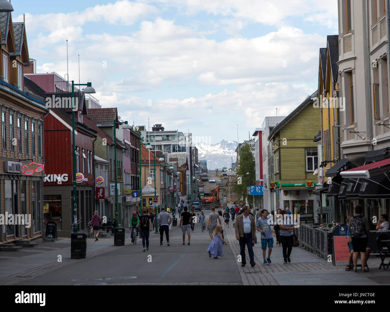 Shopping tromso hi-res stock photography and images - Alamy