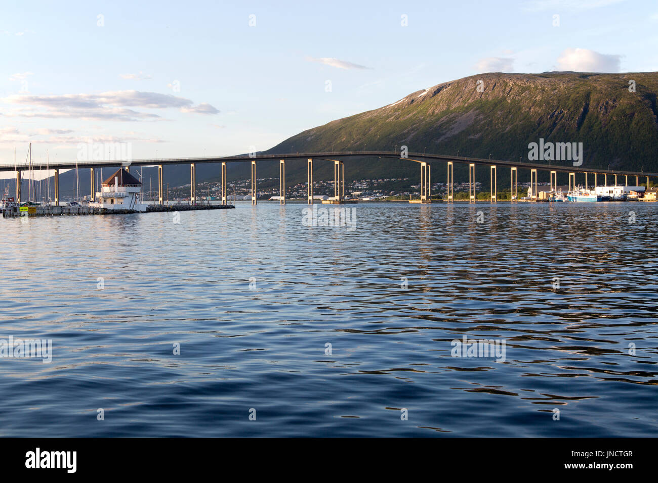Tromso cantilever bridge hi-res stock photography and images - Alamy