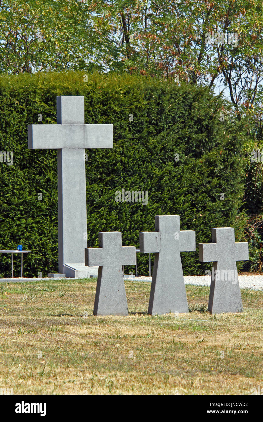 German cemetery from world war II, Mirogoj, Zagreb Stock Photo - Alamy