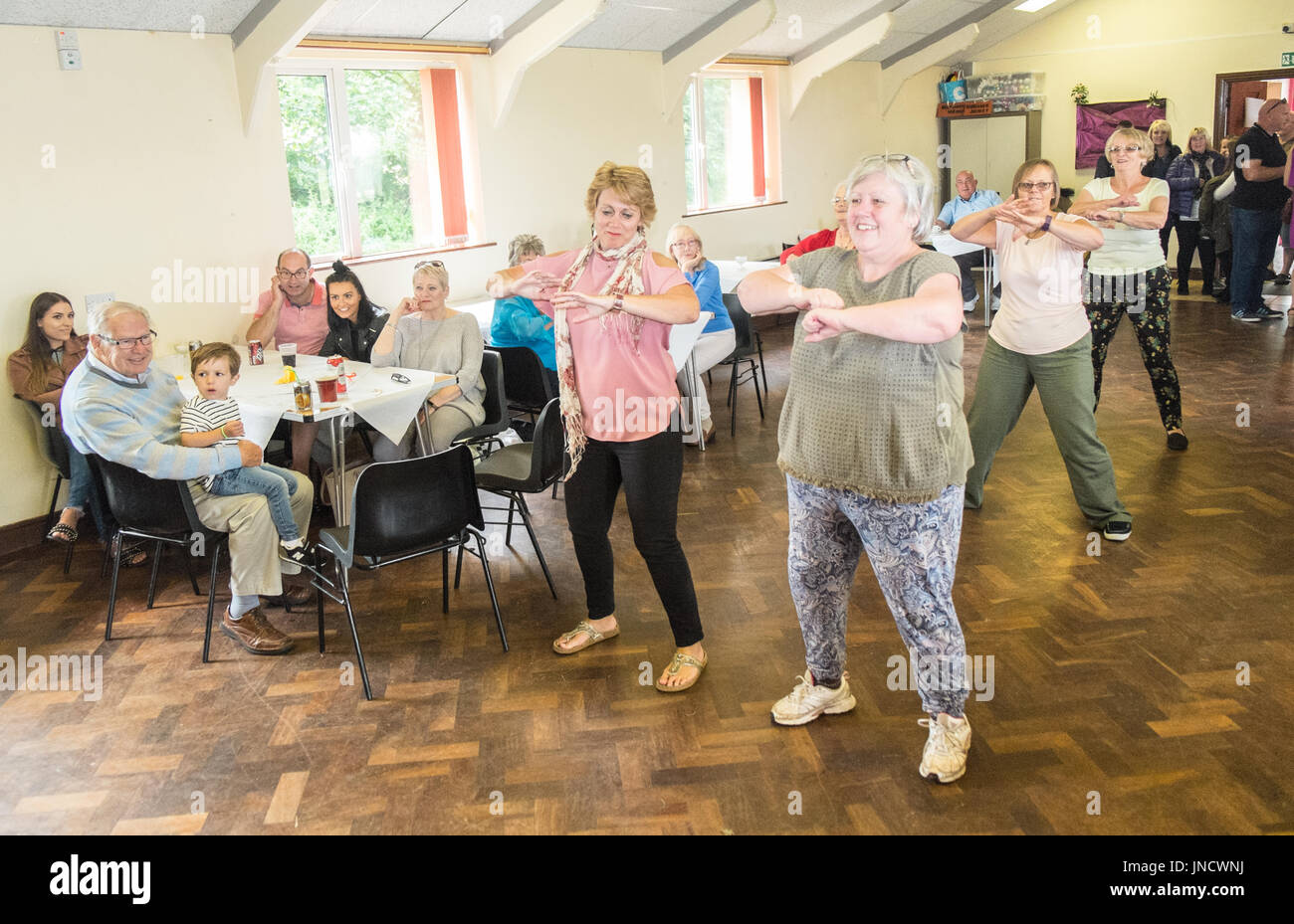 Exercise Class Village Hall High Resolution Stock Photography and ...