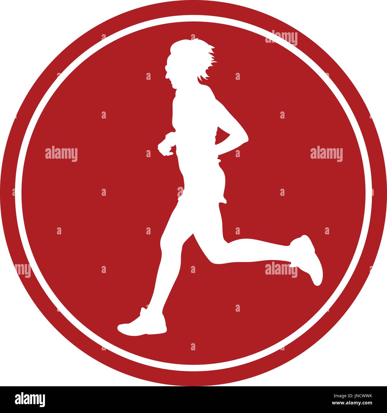 Marathon Runner Icon