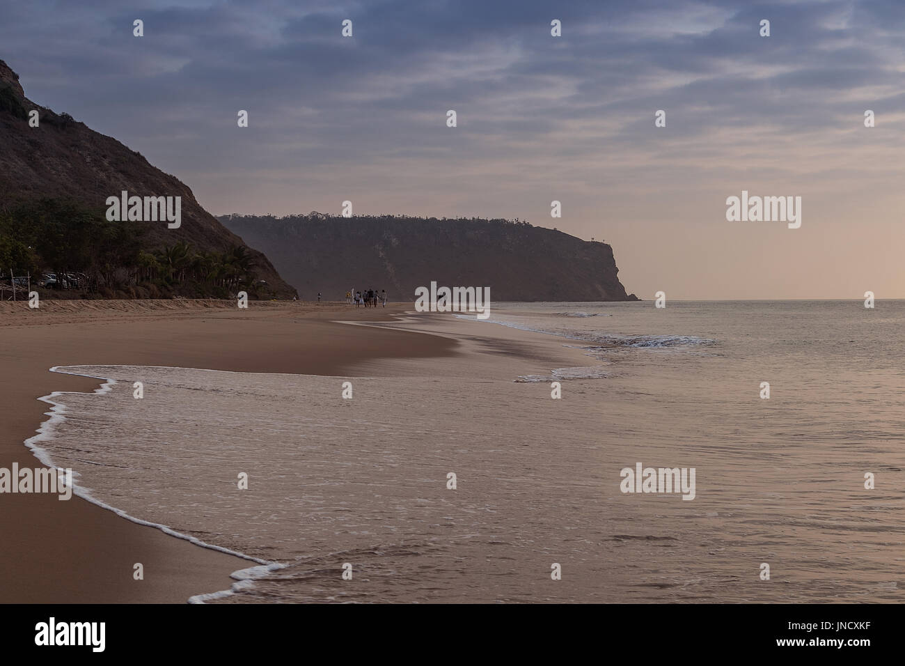Sunset at cabo ledo beach. Angola Stock Photo - Alamy