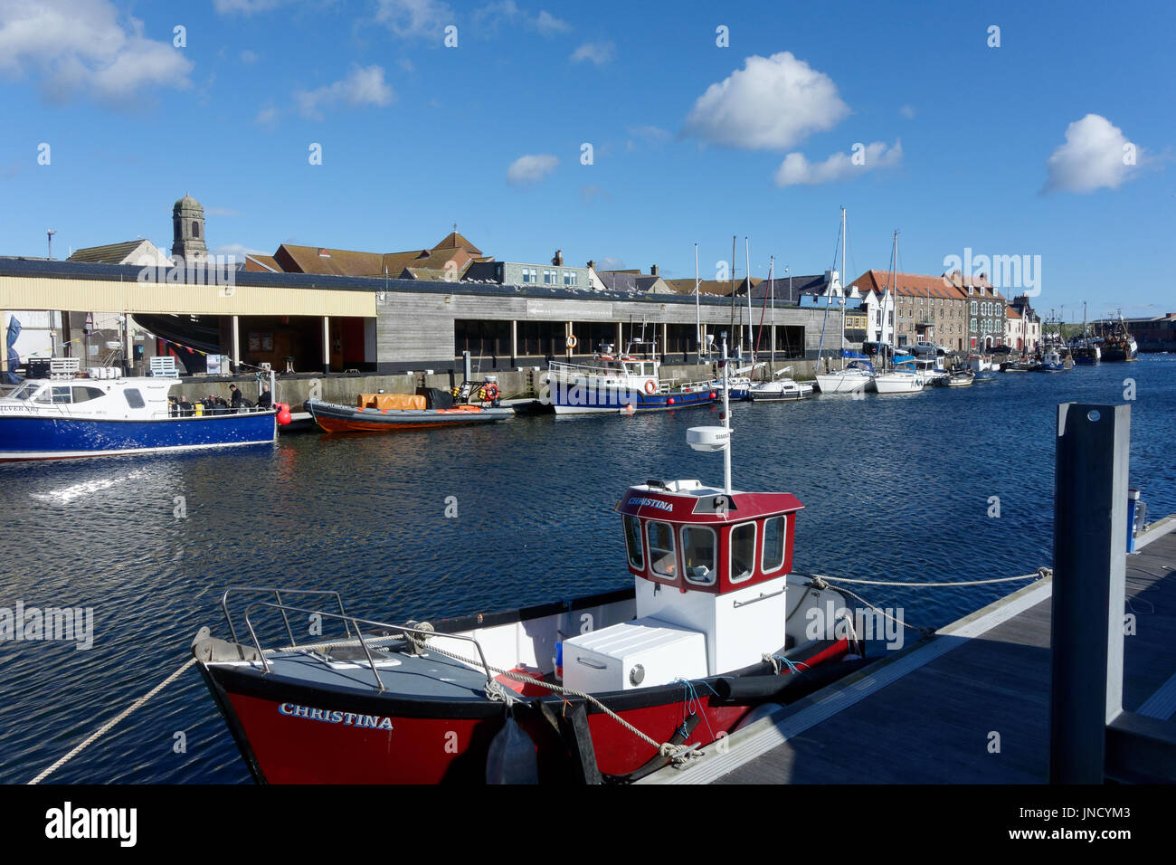 Eyemouth, Berwickshire, in the Scottish Borders Stock Photo - Alamy