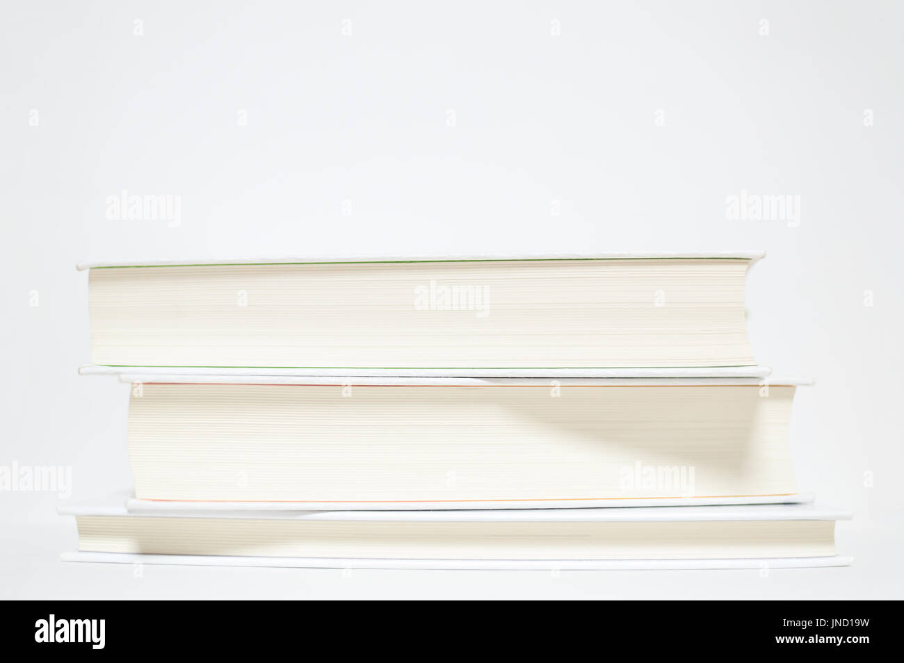 Book on white hi-res stock photography and images - Alamy