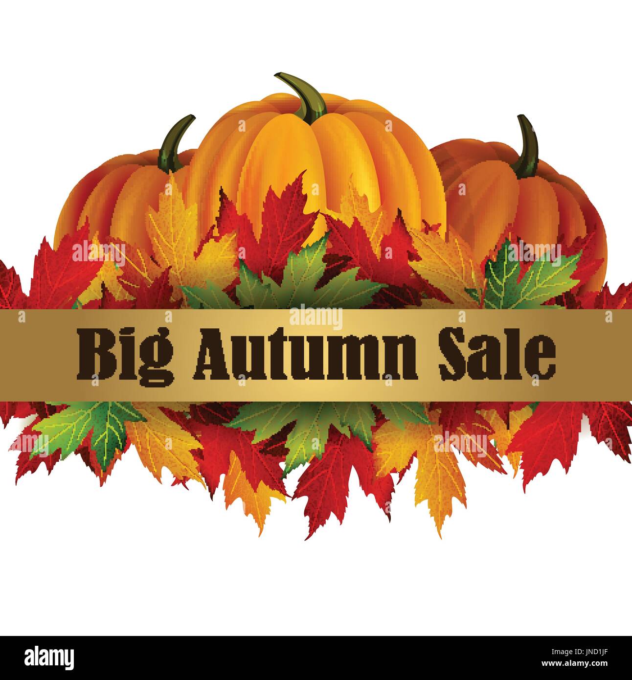 autumn special sale poster isolated Stock Vector Image & Art - Alamy