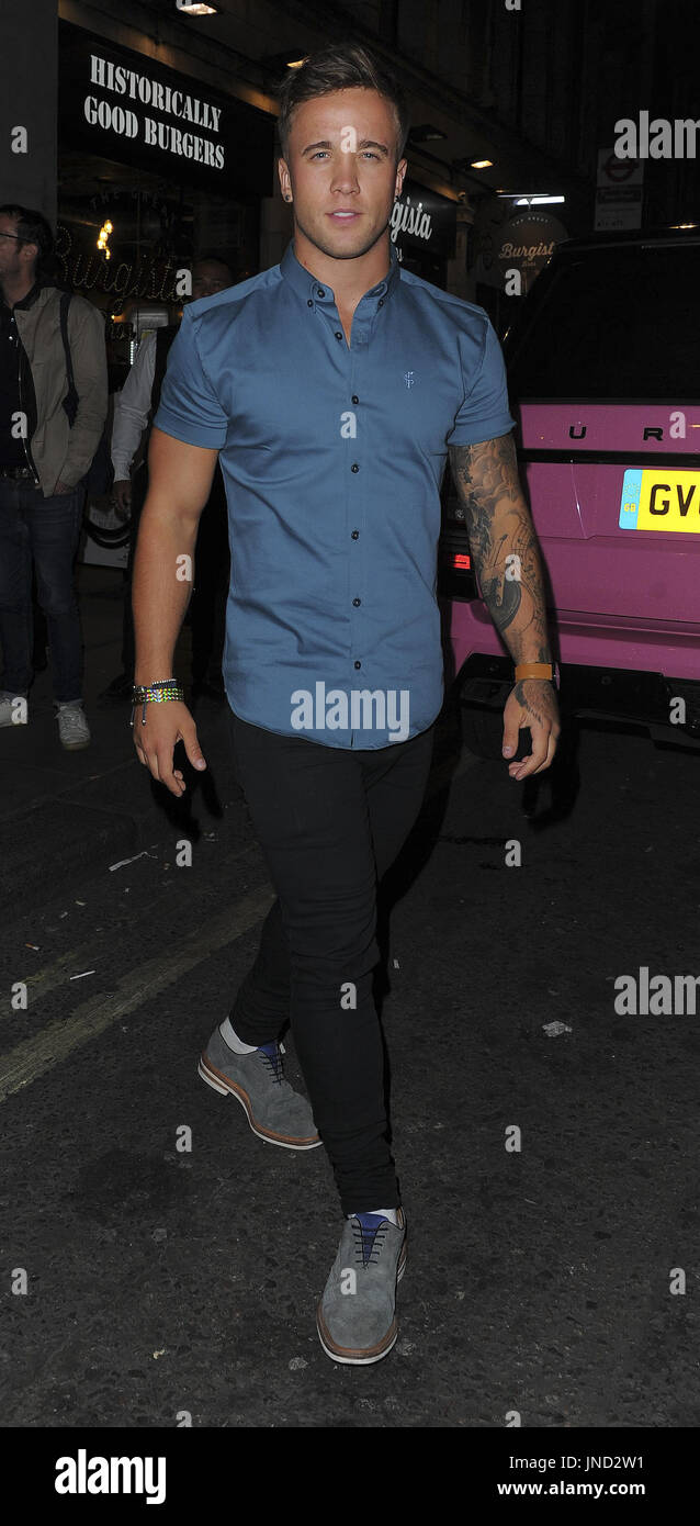 Celebrities seen at DSTRKT Nightclub Featuring: Sam Callaghan Where ...