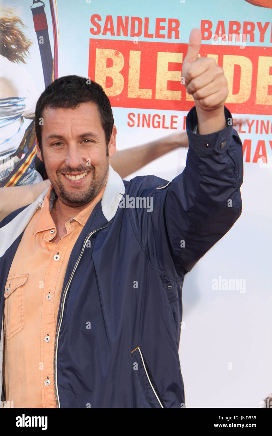 Adam Sandler 05/21/2014 Los Angeles premiere of "Blended" held at TCL ...