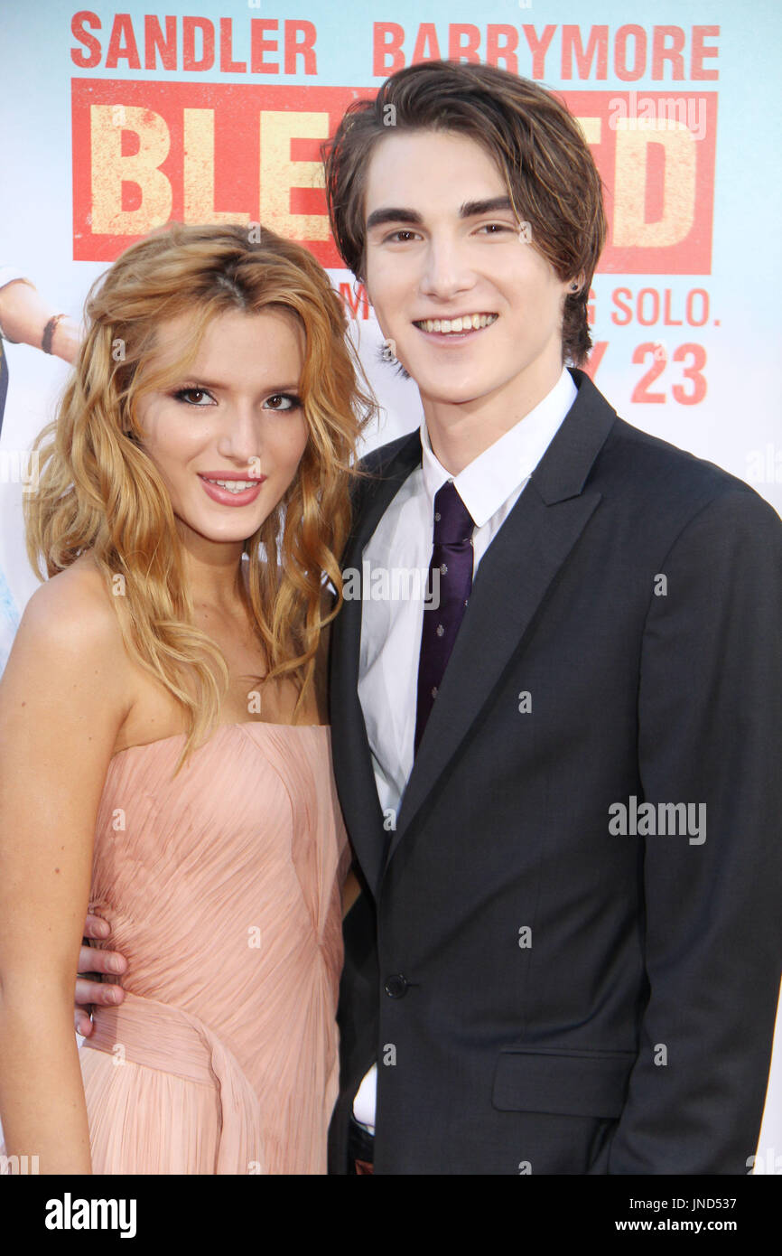 Bella Thorne, Zak Henri 05/21/2014 Los Angeles premiere of "Blended ...