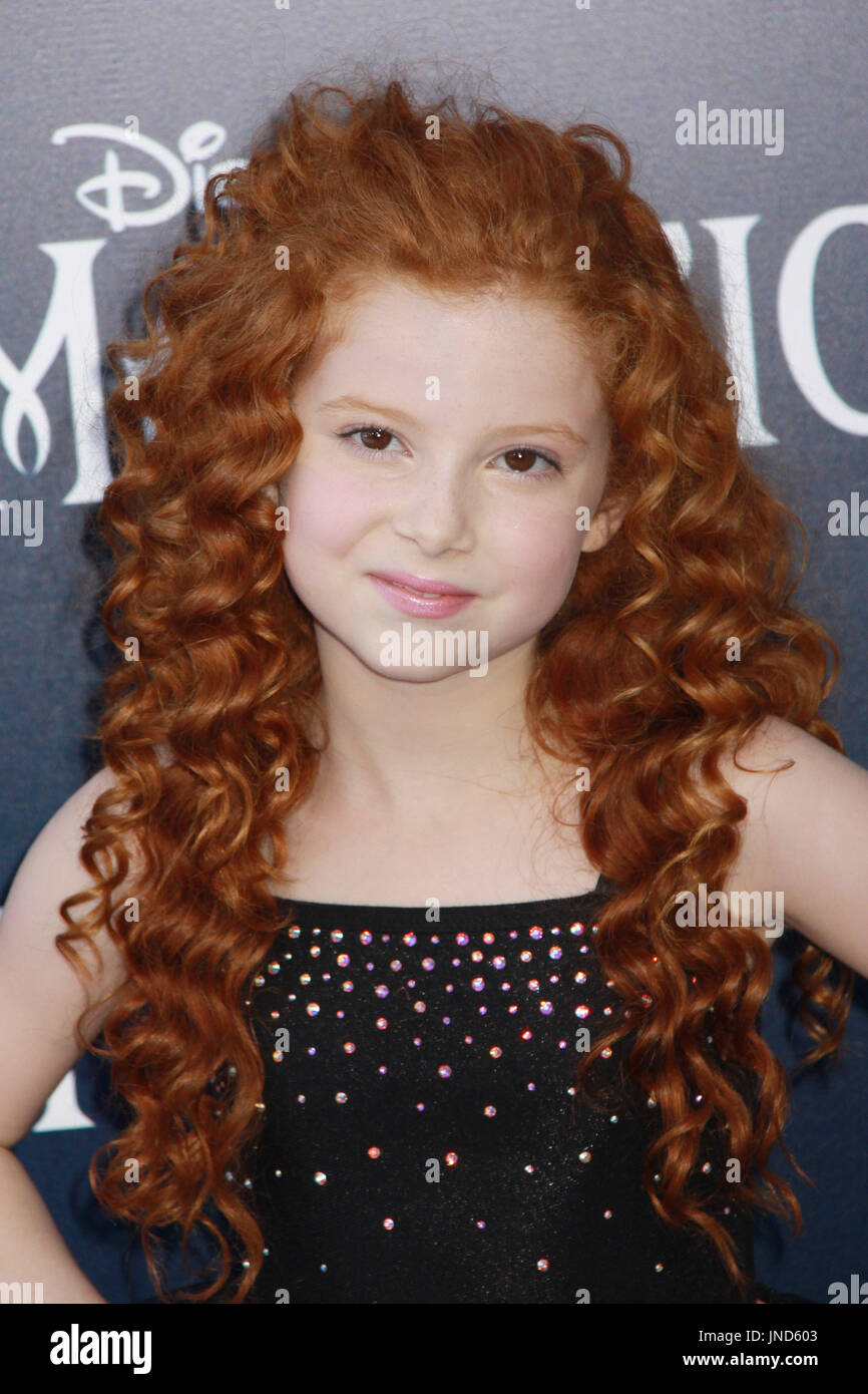 Francesca Capaldi 05/28/2014 "Maleficent" Premiere held at the El ...