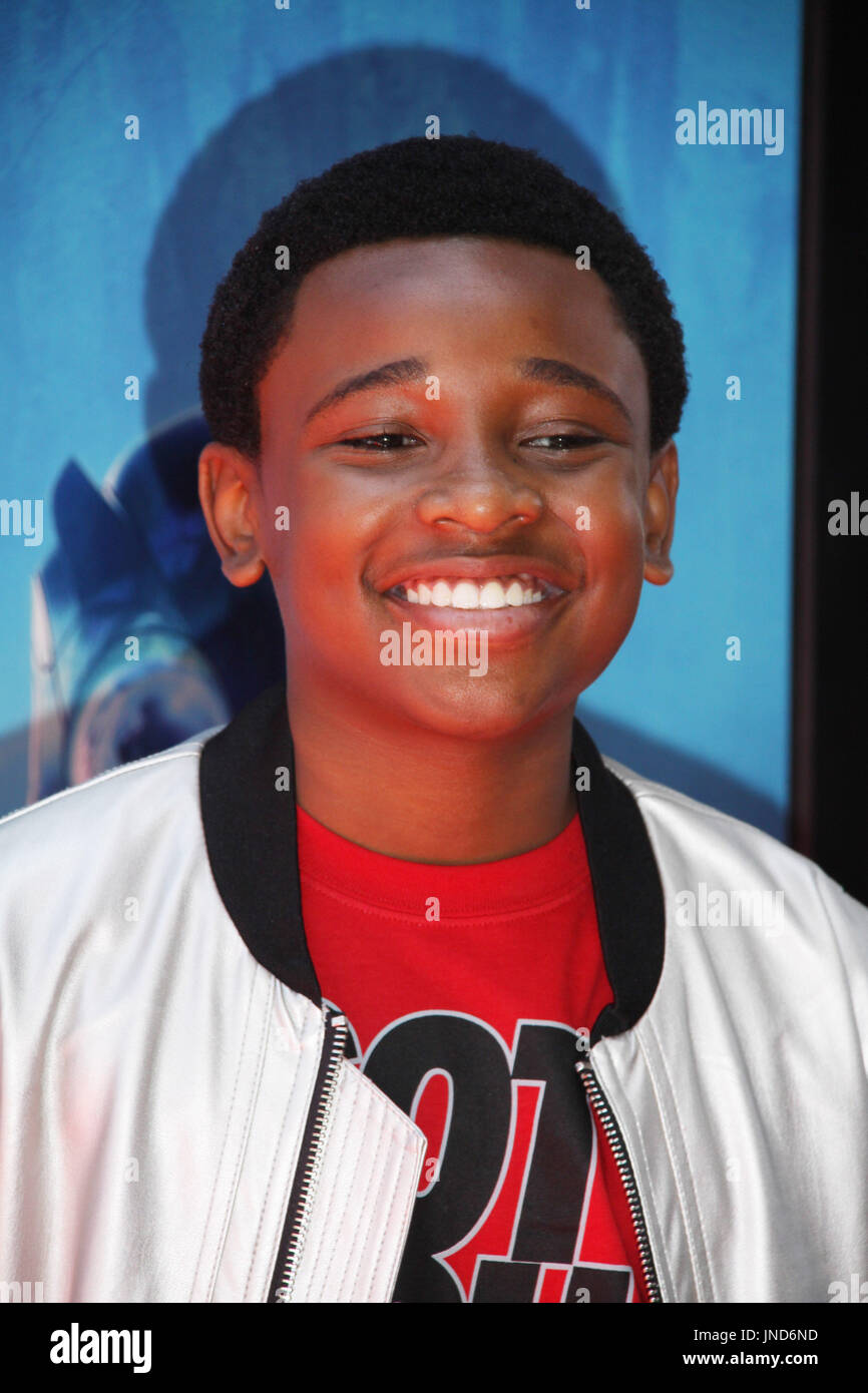 Curtis Harris 06/14/2014 The World Premiere of "Earth To Echo" held at ...