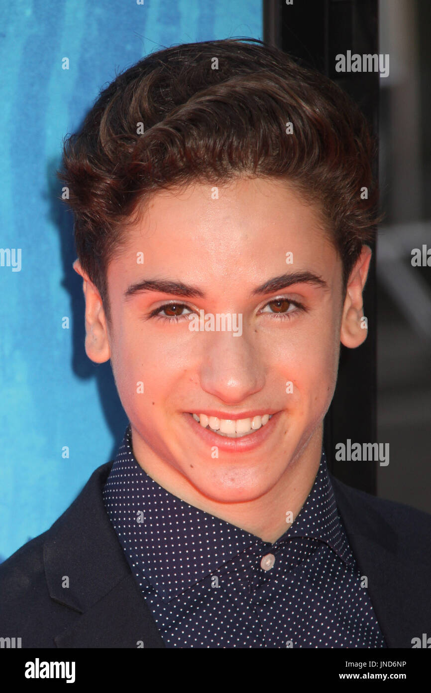 Teo Halm 06/14/2014 The World Premiere of "Earth To Echo" held at The ...