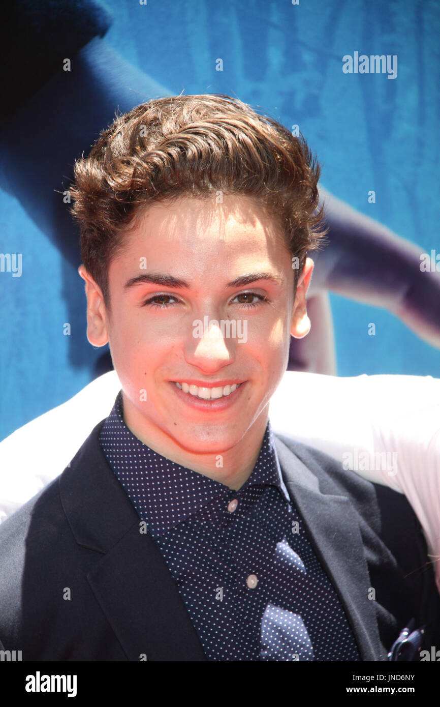Teo Halm 06/14/2014 The World Premiere of "Earth To Echo" held at The Regal Cinemas L.A. Live ...