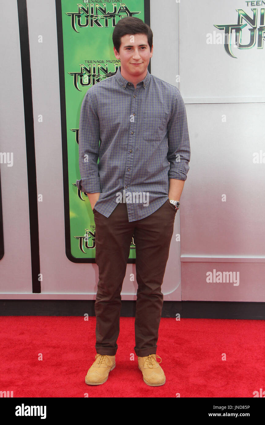 Sam Lerner 08/03/2014 "Teenage Mutant Ninja Turtles" Premiere held at ...