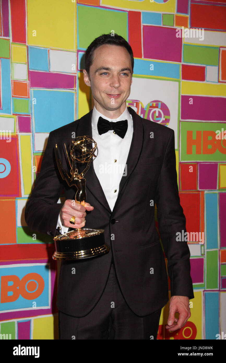 Jim Parsons 08/25/2014 The 66th Annual Primetime Emmy Awards HBO After ...