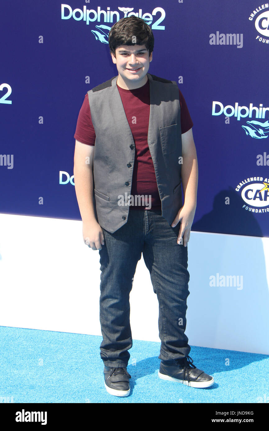 Devan Leos 09/07/2014 "Dolphin Tale 2" Premiere held at the Regency Village Theatre in Westwood ...