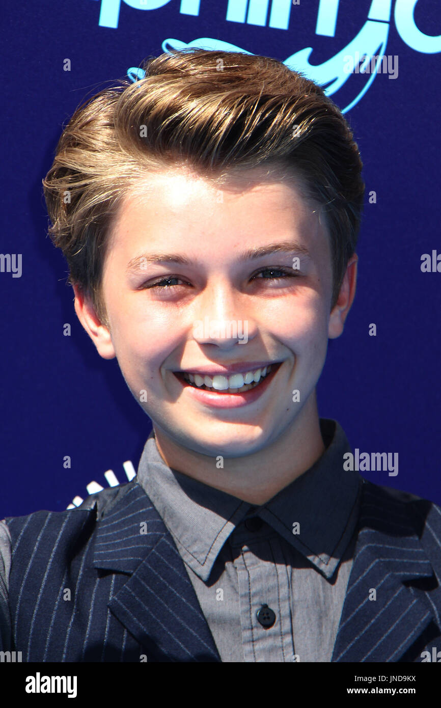 Jacob Hopkins 09/07/2014 "Dolphin Tale 2" Premiere held at the Regency ...