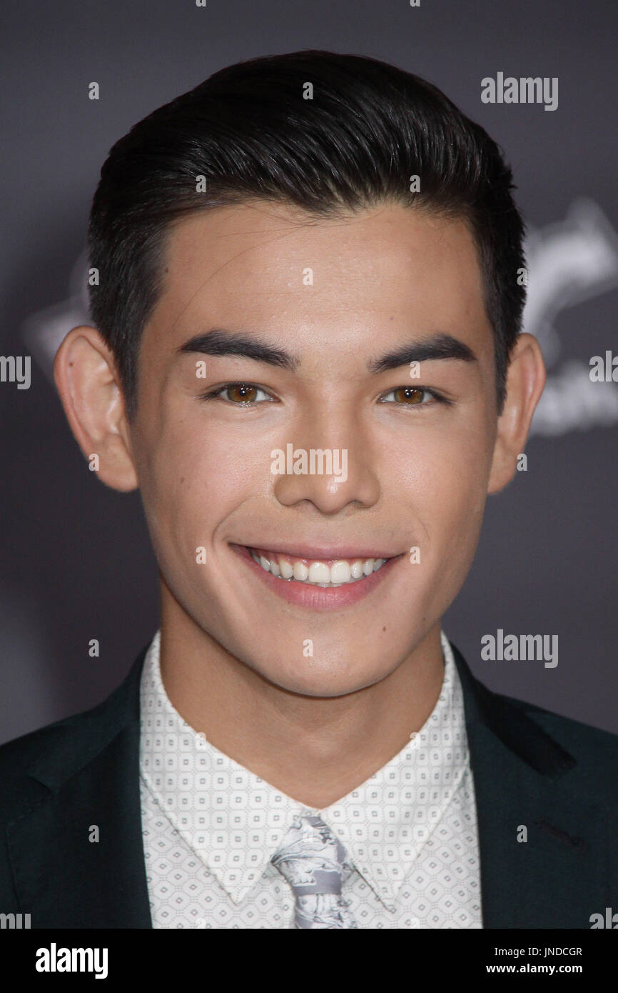 Ryan Potter 11/04/2014 "Big Hero 6" Premiere held at the El Capitan ...