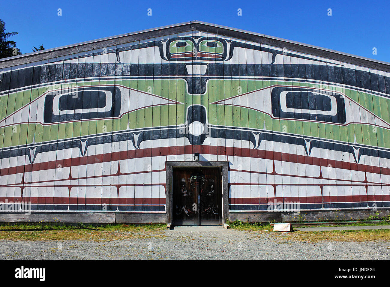 Alert bay big house hi-res stock photography and images - Alamy