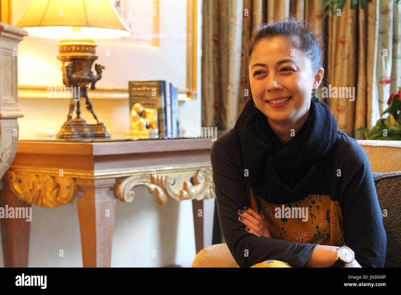 Ayako Fujitani 03/02/2015 "Man from Reno" Photocall held at Four ...