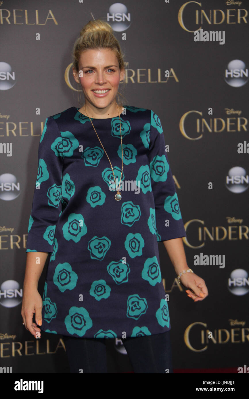 Busy Philipps 03/01/2015 The World Premiere of "Cinderella" held at El ...