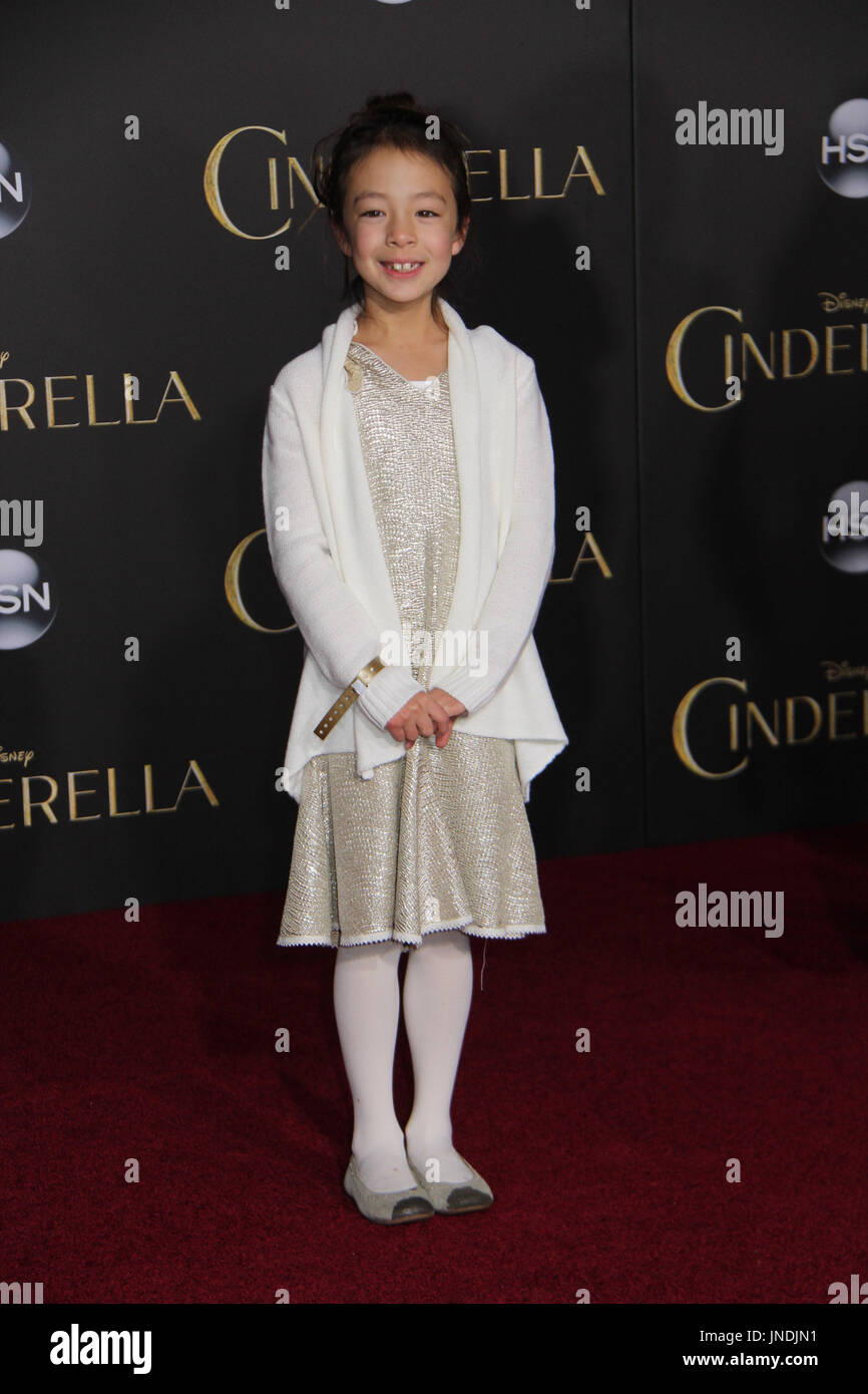 Aubrey Anderson-Emmons 03/01/2015 The World Premiere of "Cinderella ...