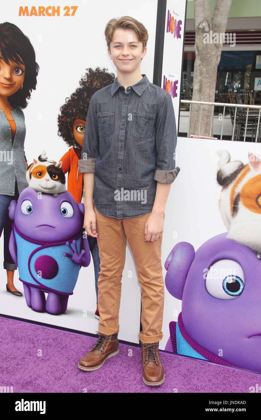 Jacob Hopkins 03/22/2015 "Home" Premiere held at the Regency Village ...