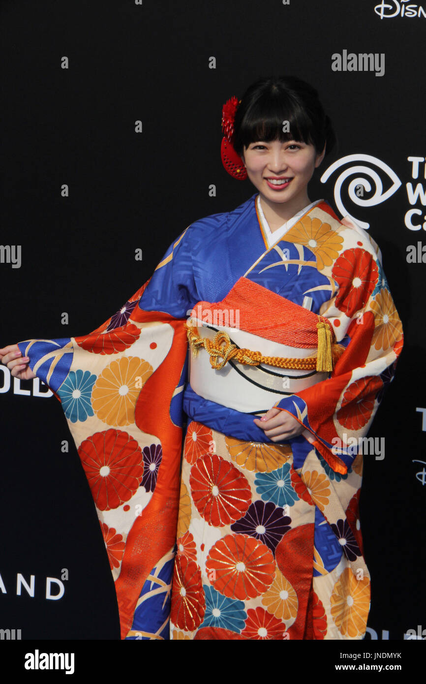 Mirai Shida 05/09/2015 The world Premiere of "Tomorrowland" held at AMC ...