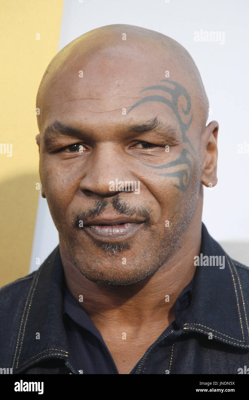 Mike Tyson 06/01/2015 "Entourage" Premiere held at the Regency Village ...