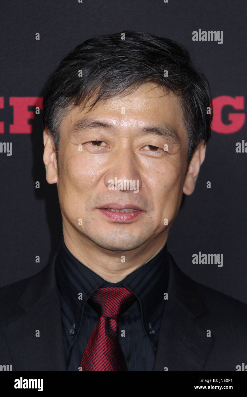 Yohei Taneda 12/07/2015 "The Hateful Eight" Premiere held at the ...
