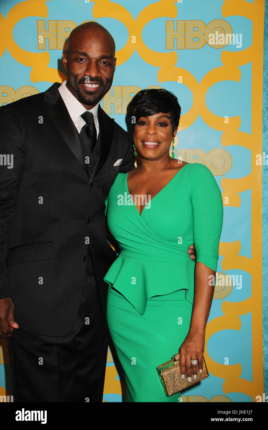 Jay Tucker, Niecy Nash 01/11/2015 72nd Annual Golden Globe Awards HBO ...