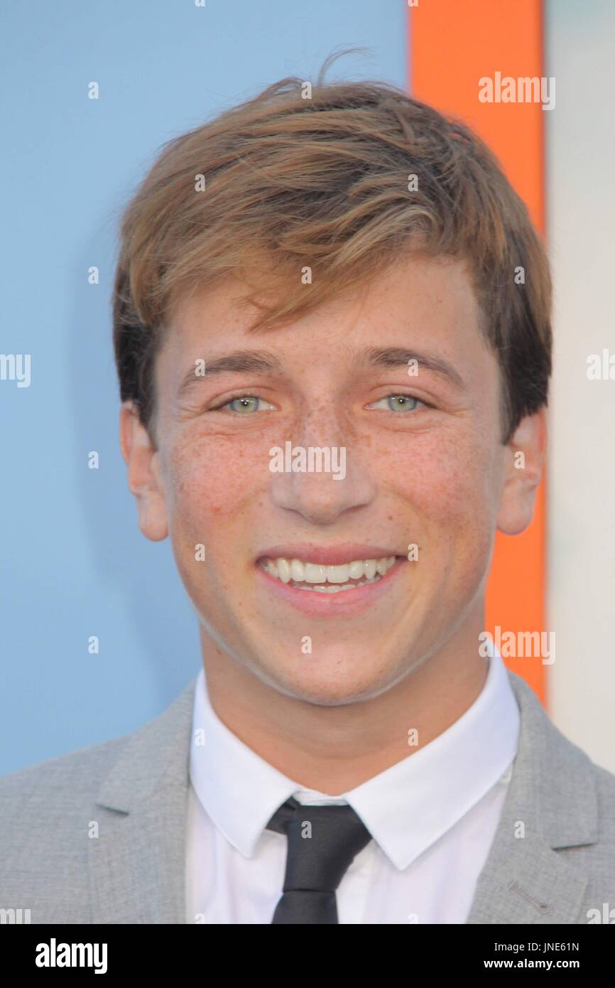 Skyler Gisondo 07/27/2015 The Premiere of gVacation h held at Regency ...