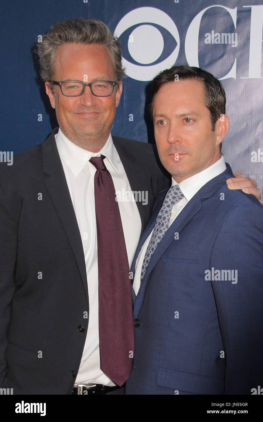 Matthew Perry, Thomas Lennon 08/10/2015 CBS, the CW and Showtime 2015 ...