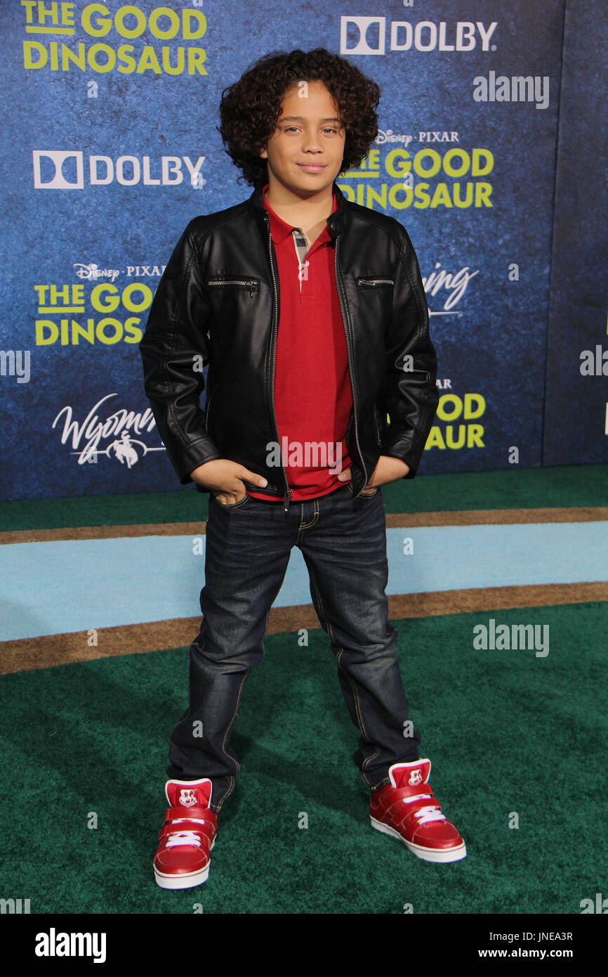 Jack Bright 11/17/2015 "The Good Dinosaur" Premiere held at the El ...